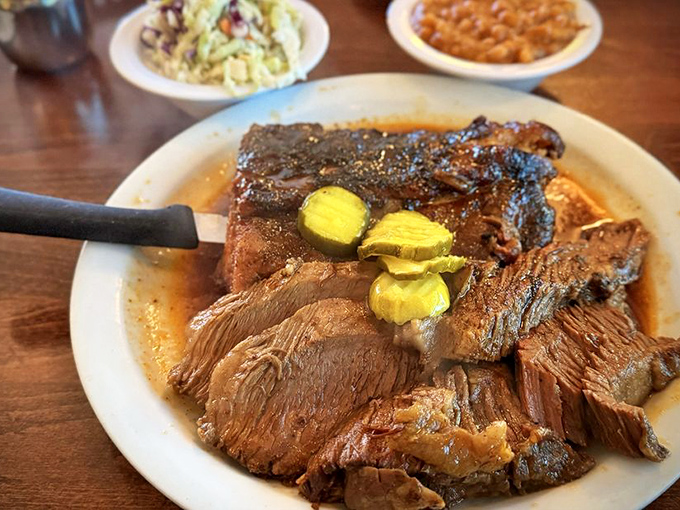 When you can't choose between brisket and ribs, why not embrace the beautiful chaos of having both? 