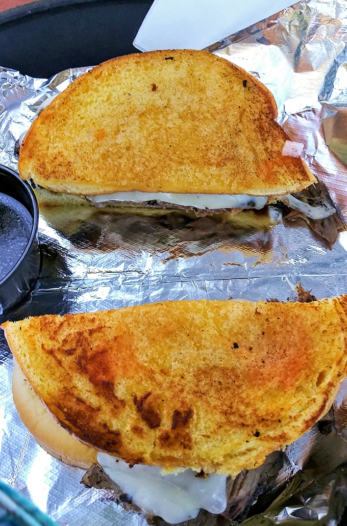 A sandwich so serious about meat that the bread seems like an afterthought&mdash;the way a proper brisket melt should be. 