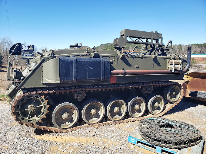 The British FV432 armored personnel carrier &ndash; because sometimes a convertible just doesn't make the right entrance at family reunions.