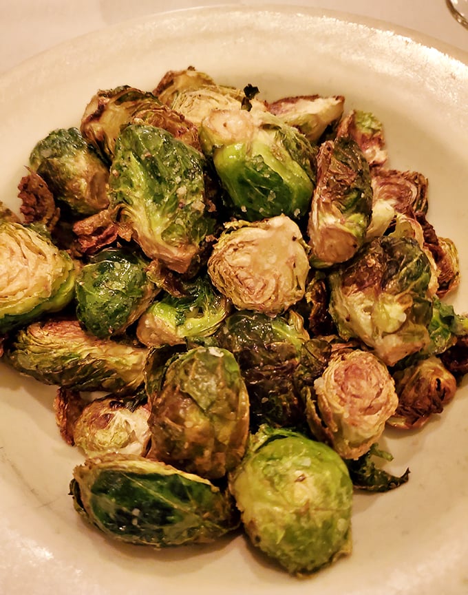 Brussels sprouts so caramelized and delicious they'll make you forget they were once the vegetable of childhood nightmares. Redemption never tasted so good.