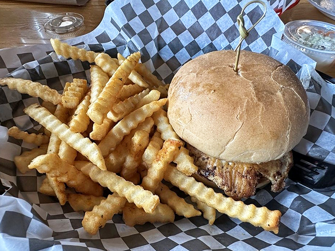 A burger and fries combo that makes fancy $30 downtown versions seem like overpriced imposters. This is what fast food dreams it could be.