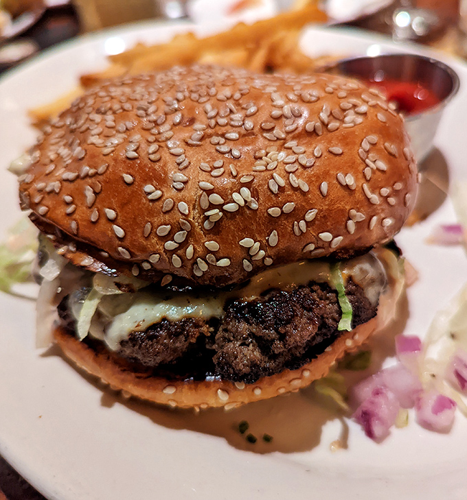 A burger that requires both hands and a strategy session &ndash; the way the food gods intended burgers to be enjoyed.