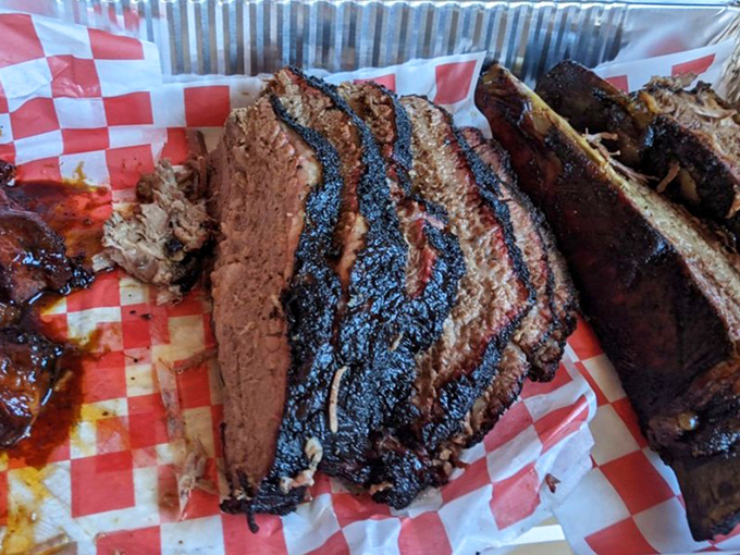 Burnt ends: BBQ's holy grail. These caramelized brisket cubes are like meat candy that spent time getting a PhD in flavor science.