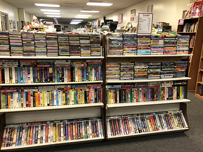 A media lover's dream where forgotten films and albums wait for rediscovery&mdash;proof that entertainment wasn't always just a click away on streaming services.