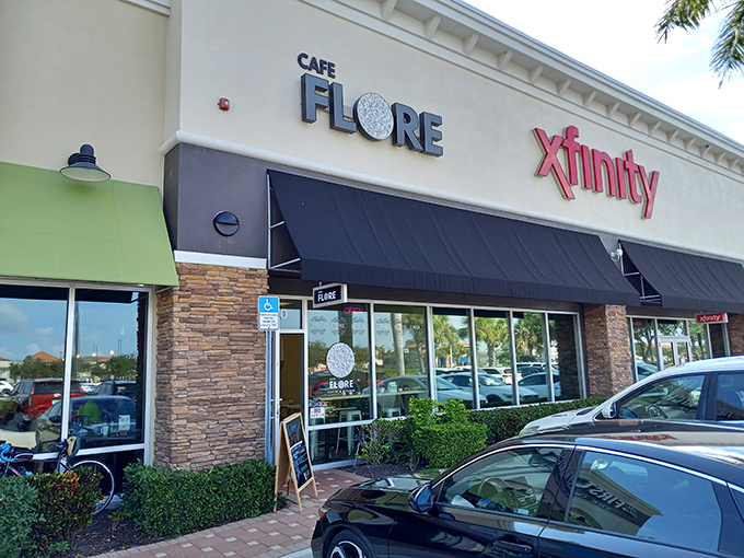 Caf&eacute; Flore offers a welcoming storefront that promises good eats without pretension&mdash;the kind of place where locals nod knowingly when you mention it.