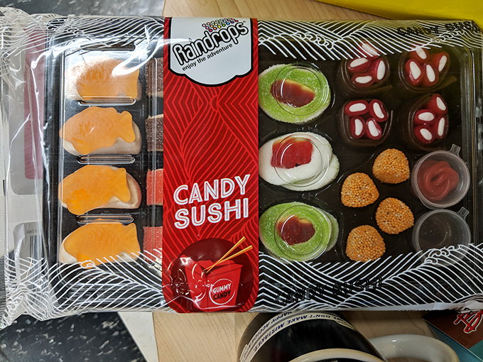 When candy meets sushi aesthetics, your taste buds file for dual citizenship in Sweetland and Japan.