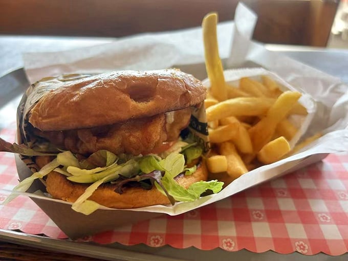 A sandwich that demands to be photographed before eaten&mdash;though your patience will last approximately 2.3 seconds.