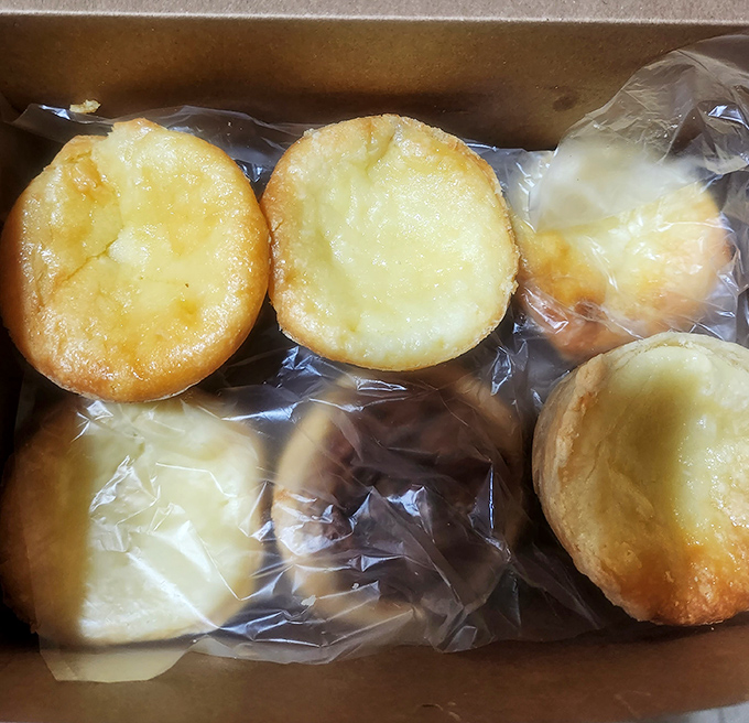 Cream cheese tarts that prove good things come in small packages &ndash; unless you buy a dozen, which you will.