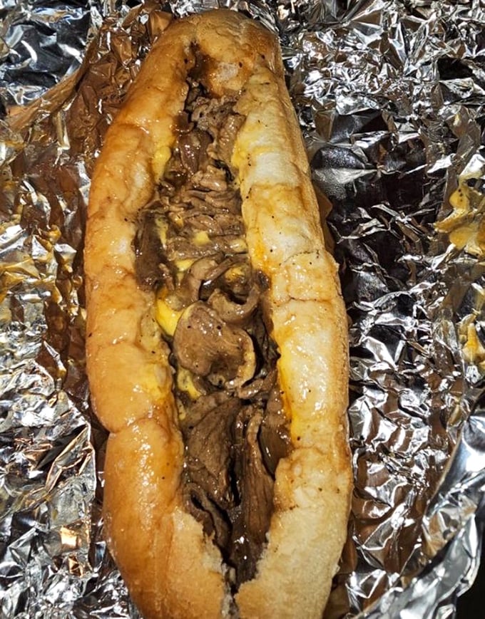 When a sandwich requires this much structural integrity, you know you're in for a good time. This steak hoagie doesn't mess around.