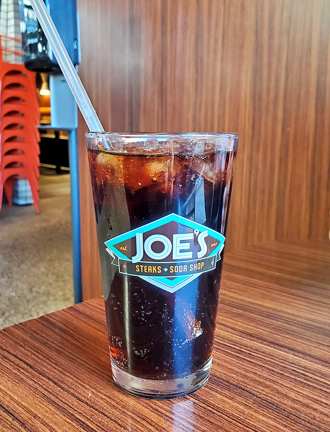 That Joe's logo on the glass is like a wax seal on a royal decree&mdash;this cherry Coke has been officially ordained delicious.