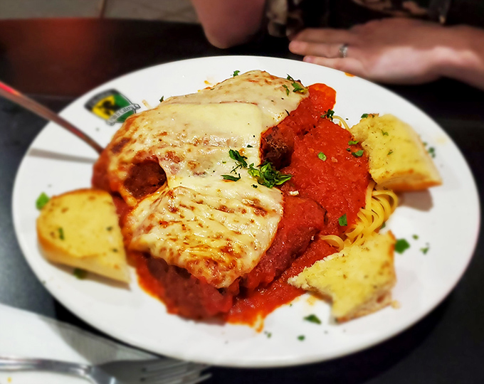 Chicken parmesan that would make your Italian grandmother nod approvingly from across the room.