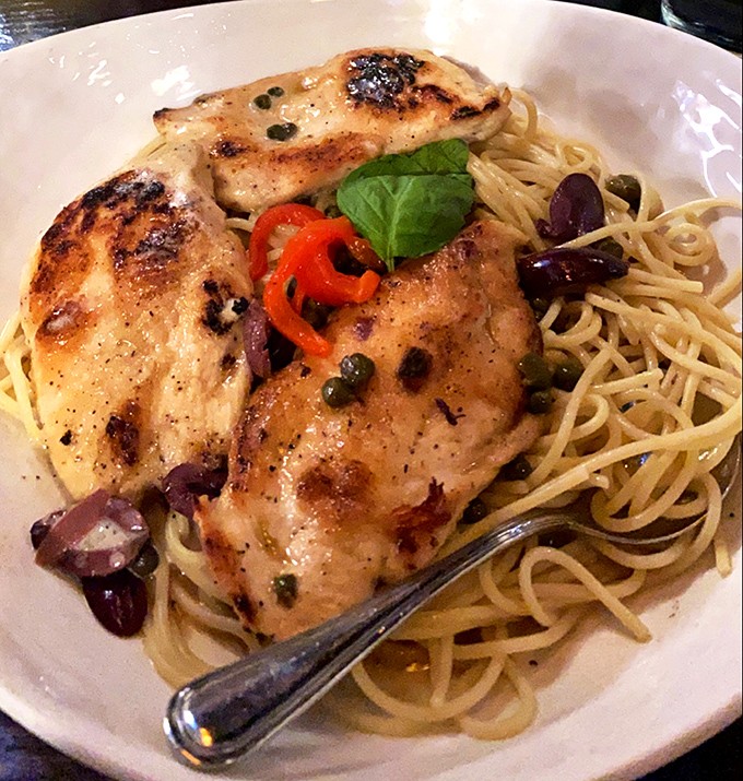 Chicken piccata that transports you to a Mediterranean coastline, with pasta playing the perfect supporting role to the star protein.