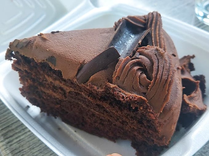"Death by Chocolate" isn't just a name&mdash;it's a prophecy. Dense, rich layers of cake and frosting that make diets disappear faster than magic.