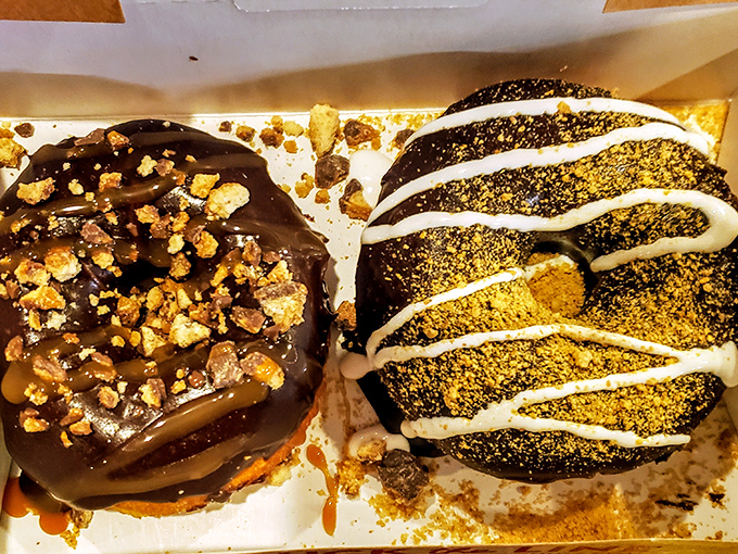 These chocolate-draped beauties prove that sometimes more really is more, especially before noon.