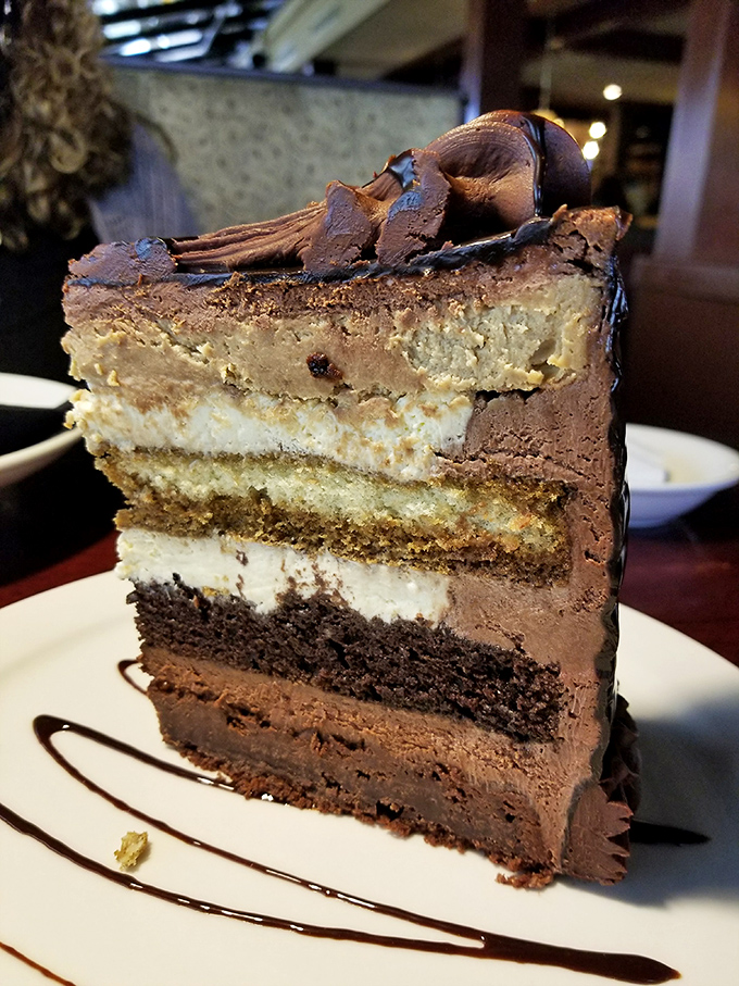 This chocolate cake doesn't just have layers&mdash;it has chapters, each one telling a more decadent story than the last.