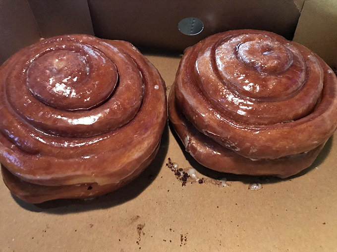 These cinnamon rolls aren't just breakfast &ndash; they're spiral galaxies of buttery, spiced perfection that would make NASA scientists weep with joy.