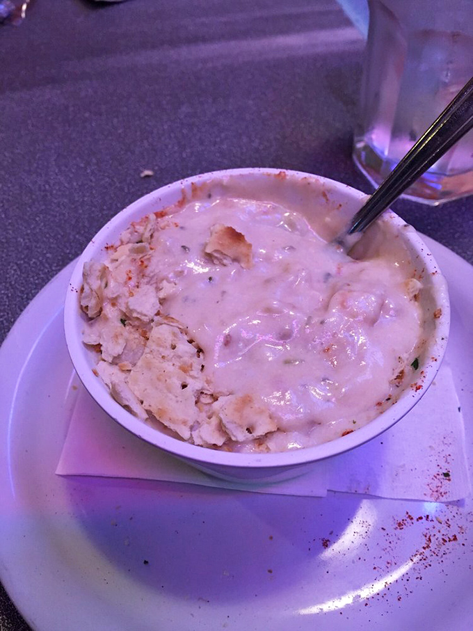 This isn't just clam chowder&mdash;it's a creamy coastal hug in a bowl that'll warm you faster than beach bonfire.