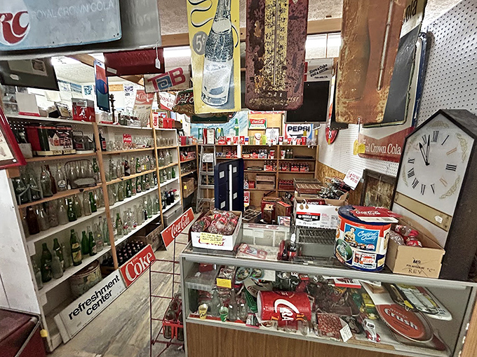 The Coca-Cola corner&mdash;where advertising became art long before Don Draper pitched his first slogan on Madison Avenue.