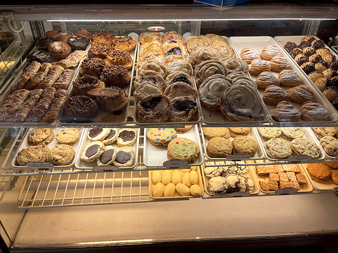 The cookie display at Presti's is what dreams are made of. Resistance is futile, and honestly, why would you even try?