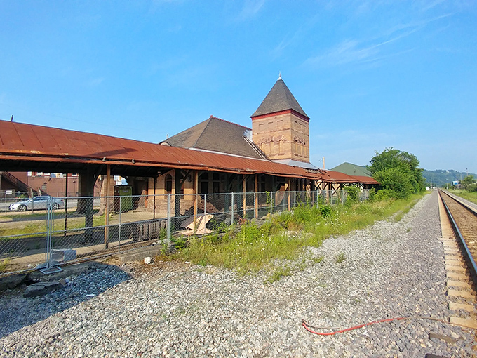 The historic train station stands as a brick-and-mortar reminder of when rail was king and travelers arrived with steamer trunks instead of rolling suitcases.