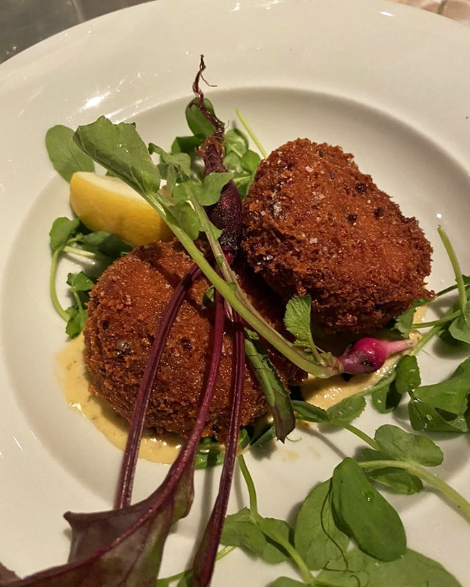 These crab cakes don't hide behind unnecessary fillers&mdash;just pure, sweet crabmeat with a golden crust that shatters with each bite.