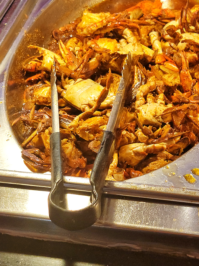 These aren't just crab legs—they're nature's puzzle boxes filled with sweet treasure. The ultimate interactive food experience that's worth every bit of the effort.