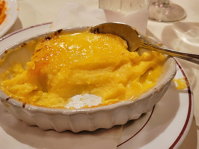 This isn't just mac and cheese; it's what comfort would look like if it took physical form and got a college degree.