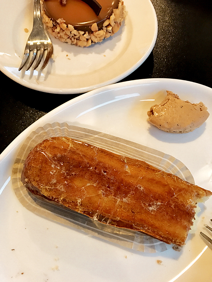 Cr&egrave;me br&ucirc;l&eacute;e with that perfect crack on top &ndash; like breaking into Fort Knox, but tastier and legal.