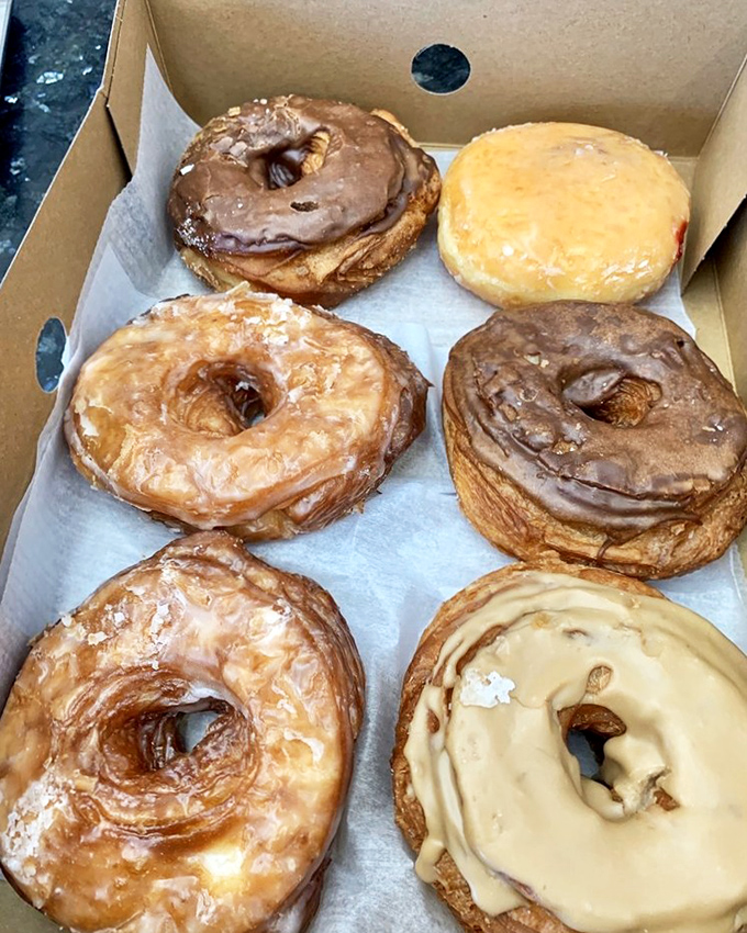 These cronuts aren't just pastries; they're edible evidence that some of the best relationships start with "What if we combined these two things?"