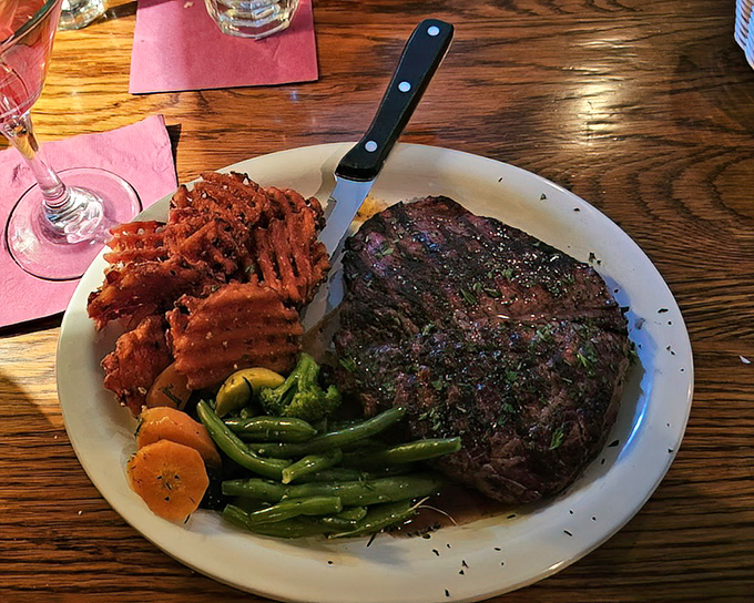 This steak isn't just dinner &ndash; it's an event. The kind that makes you want to cancel tomorrow's plans so you can relive the memory undisturbed.