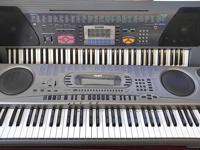 Keys to another dimension! These Casio keyboards might have accompanied someone's musical journey&mdash;perhaps the next one could be yours.