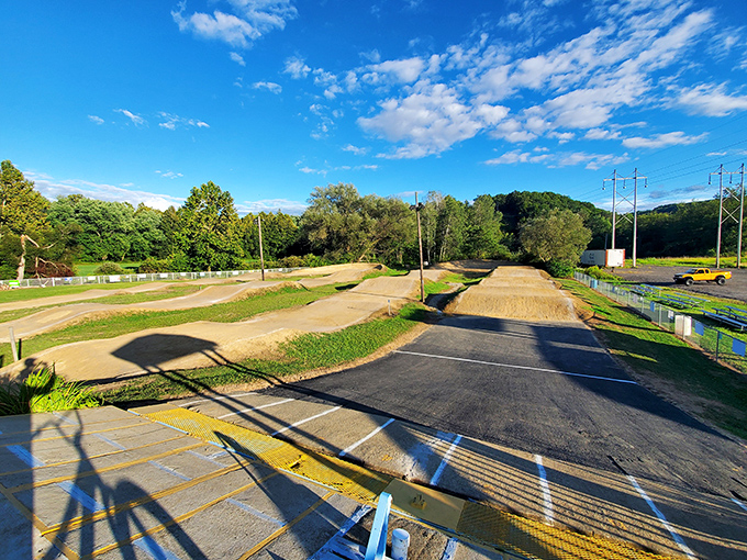 BMX tracks: where retirement energy finds its second wind and your inner child gets to play without worrying about the mortgage.