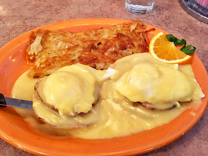 Eggs Benedict that doesn't need a fancy brunch reservation&mdash;just your appetite and appreciation for hollandaise that blankets like a morning sunrise.