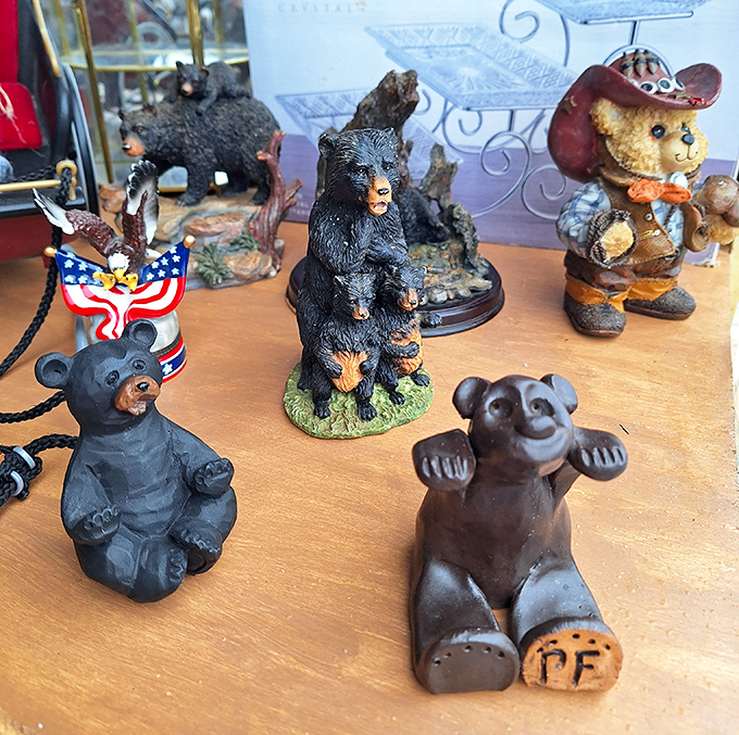 Bear necessities and then some! These woodland creatures have found their forever home&mdash;or at least until someone with cabin decor needs them.