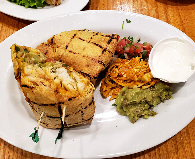 Not your average fish tacos&mdash;grilled tortillas cradle perfectly cooked fish with fresh toppings. The kind of dish that makes you wonder why you'd eat anything else.