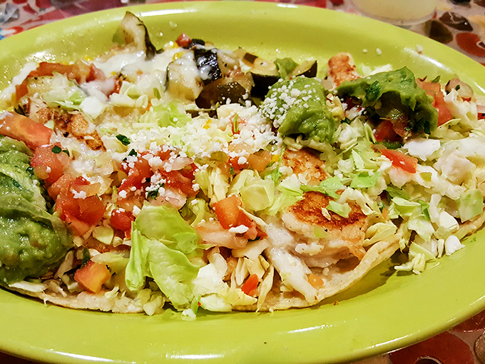 Fish tacos that make you forget you're in the desert. The ocean called&mdash;it wants its flavor back.