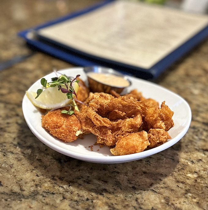 Golden-fried lobster bites that crunch like your favorite childhood snack but satisfy like the grown-up indulgence they are.