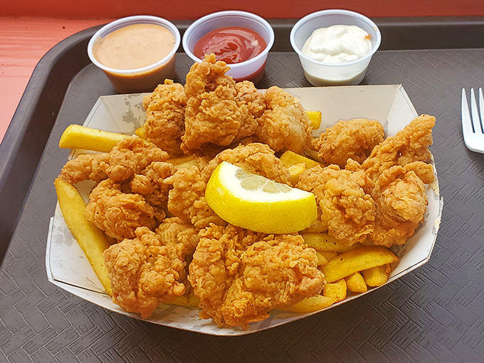 Gator tail bites for when you want dinner and a story&mdash;tastes like chicken if chicken was tougher and lived in swamps.