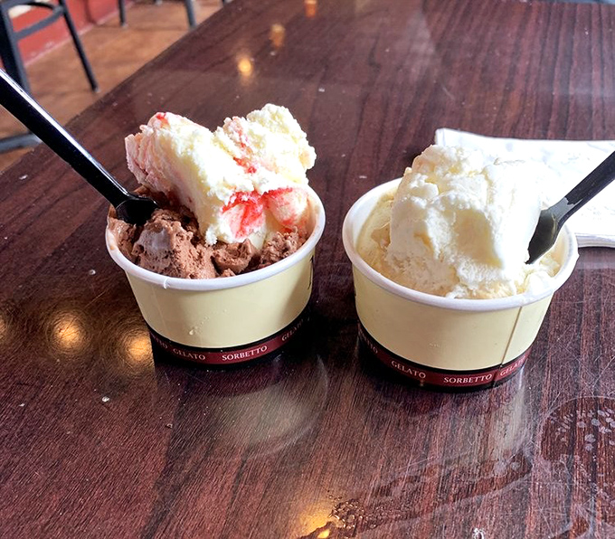Life-changing gelato comes in pairs. One flavor is never enough when faced with this creamy Italian masterpiece.