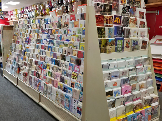 Every greeting card tells a story, and at these prices, you can afford happy endings.