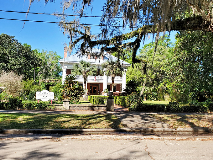 Victorian elegance stands frozen in time, showcasing architecture that modern builders can only dream about.