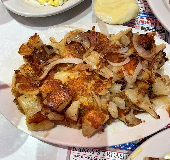 These aren't just home fries&mdash;they're a crispy, onion-flecked masterclass in potato perfection that would make your grandmother nod in approval.