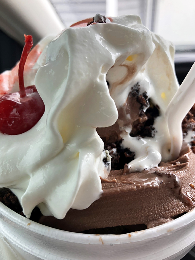 A hot fudge brownie sundae that makes you understand why people write songs about dessert. Worth every calorie and then some.
