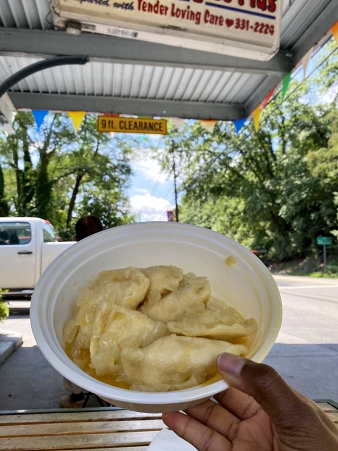 These potato and cheese pierogies glisten with buttery goodness. Simple, honest food that speaks a universal language of comfort.