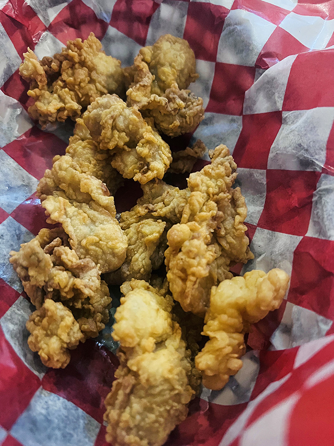 Ipswich clams nestled in their red-checkered basket&mdash;little nuggets of oceanic bliss that make you question why you ever ate anything else.