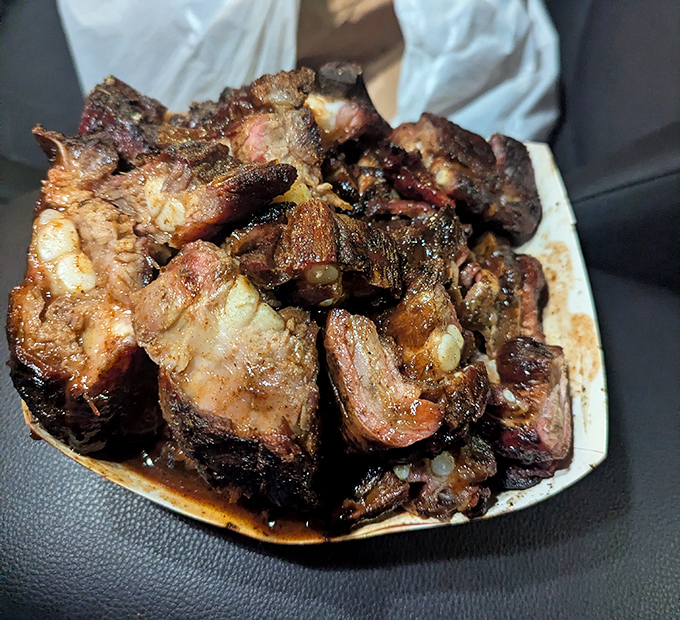 Meat this tender doesn't happen by accident. It's the result of patience, expertise, and barbecue wisdom passed down through generations.