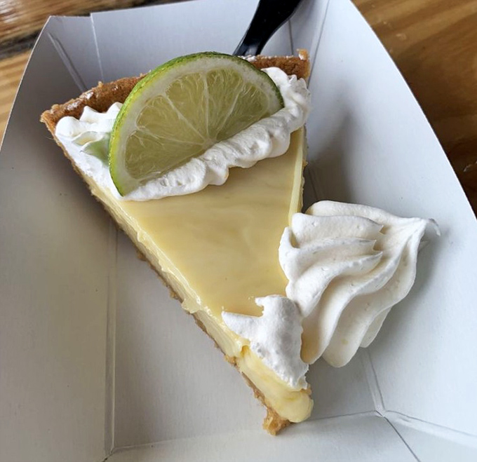 Key lime pie that strikes the ideal balance between tart and sweet&mdash;the culinary equivalent of a perfect Florida sunset.