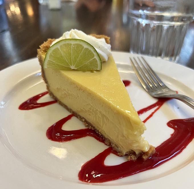 This key lime pie strikes the perfect balance between tart and sweet, like a Florida vacation on a plate.