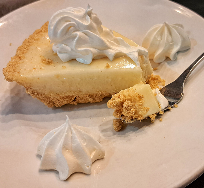 The legendary key lime pie &ndash; tart enough to wake your taste buds, sweet enough to keep them dancing.
