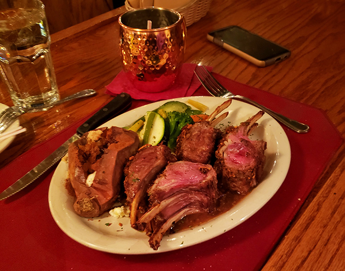 Lamb lollipops so perfectly executed they make you wonder if you've been eating lamb wrong your entire life.